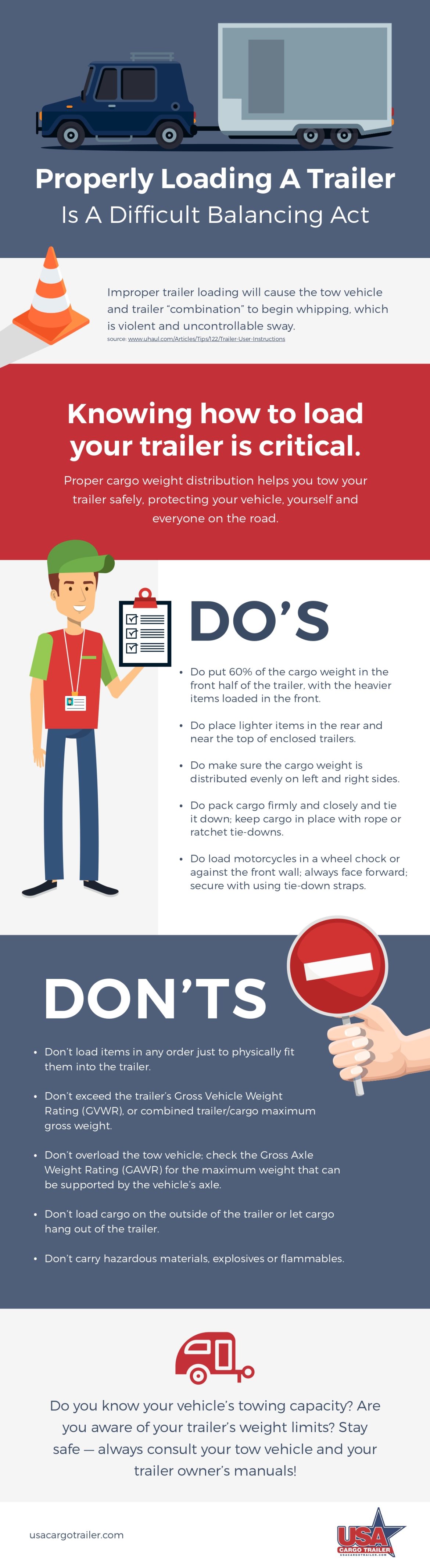 Driving Safely When Towing A Trailer - WestMac Motors